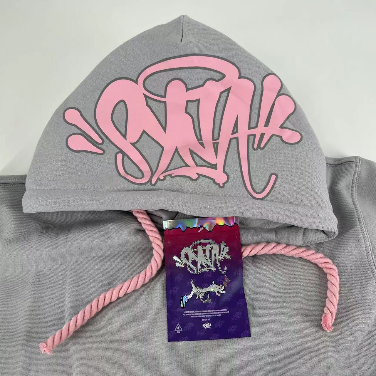 SYNA WORLD TRACKSUITE GREY-PINK – Drip Queen